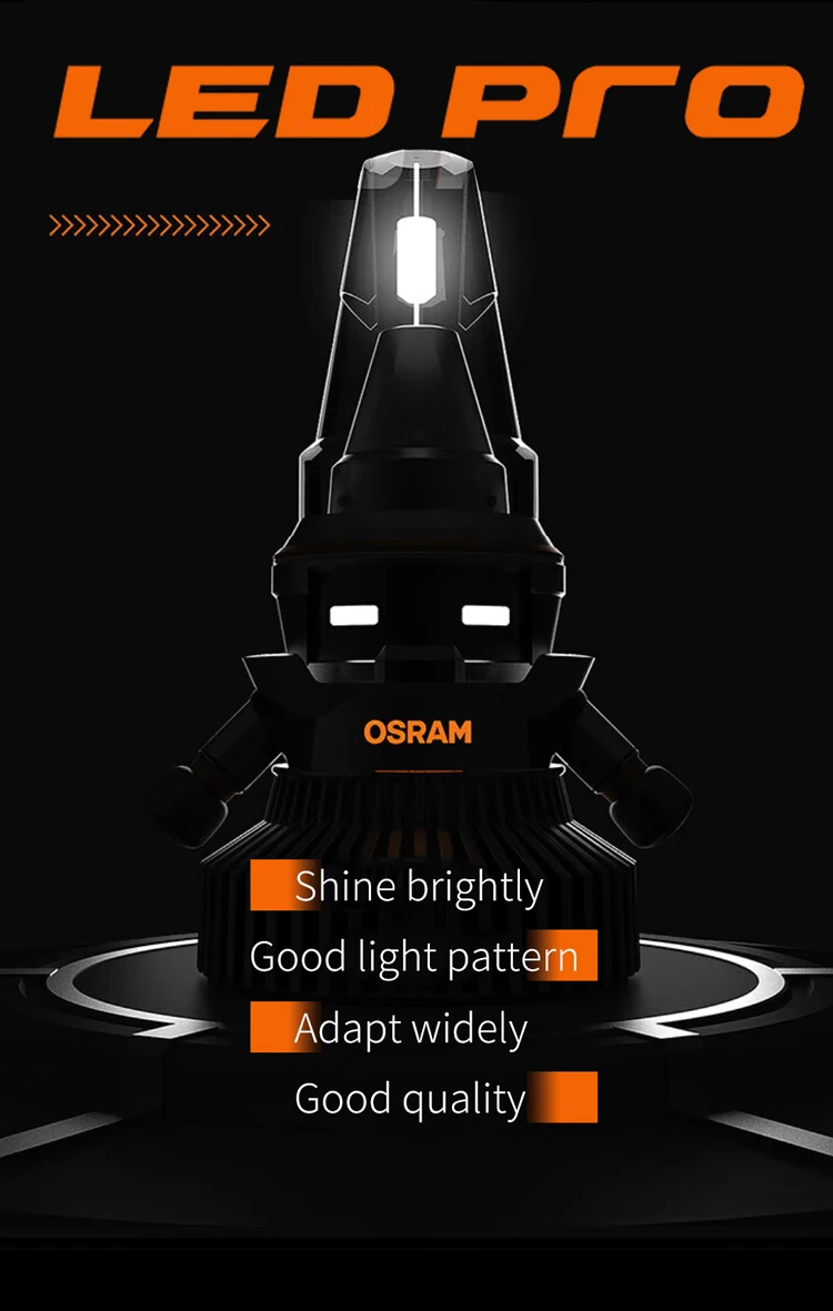 Osram LED PRO Headlight H1 H4 H7 H8/H9/H11/H16 9005/9006 9012 ...