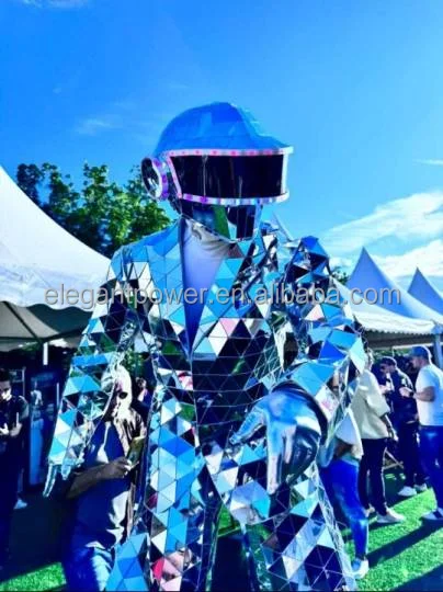 New Coming Classic TV Reflective Mirror Mask Television Party Cosplay ...