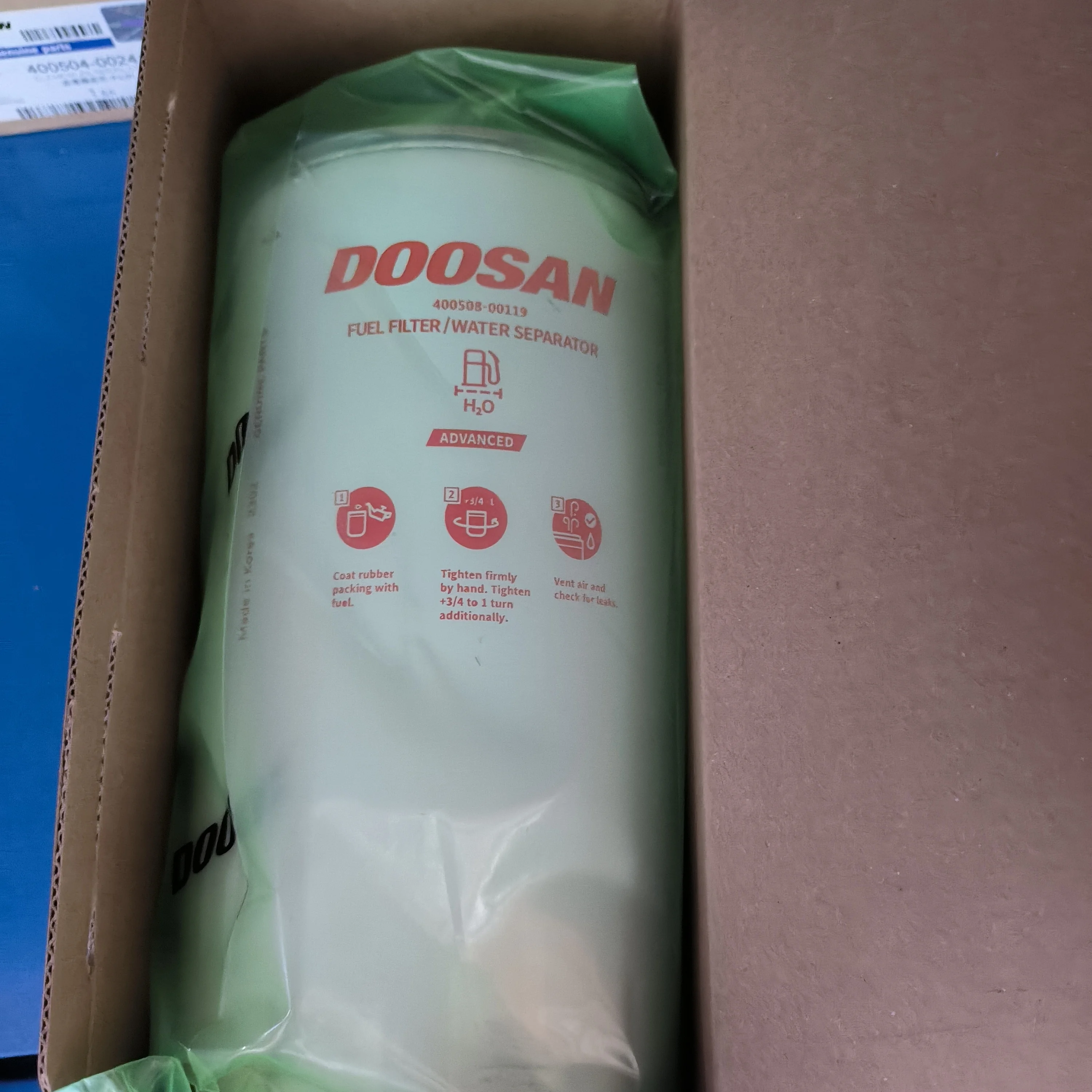 Doosan Daewoo Excavator element Doosan Excavator DX Original Pre Fuel ...