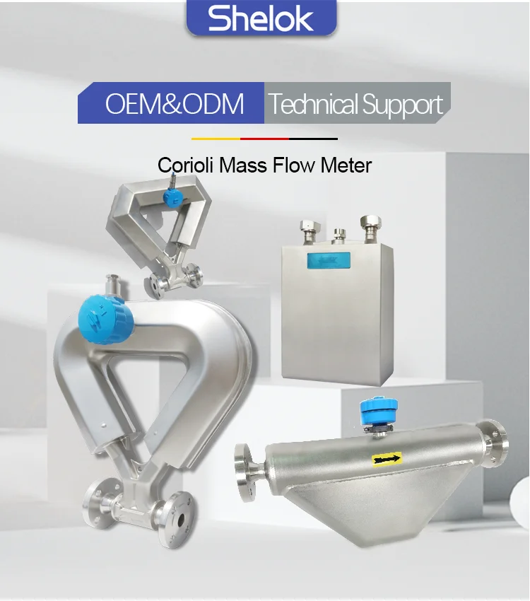 Shelok Dn15 Micro Motion Corioli Mass Flowmeter Ip67 Rs485 Output ...