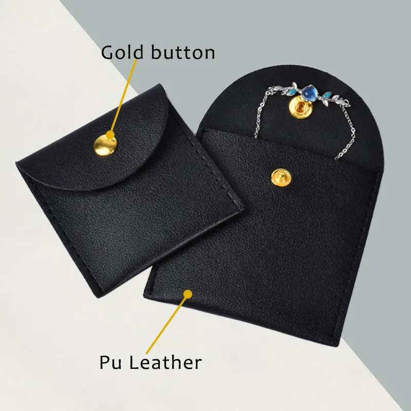 Custom Logo Envelope Jewellery Ring Bracelet Necklace Pouch