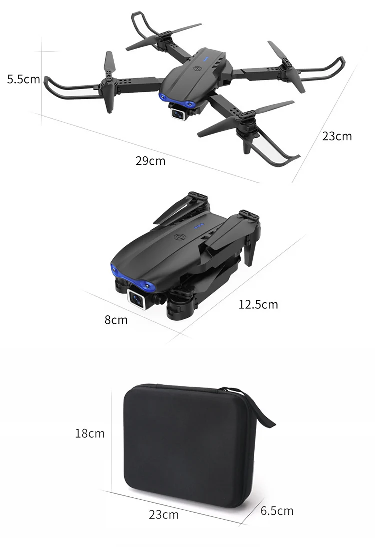 E99 Max Top Sale Wifi Fpv Selfie Drones Real-time Transmit Rc ...