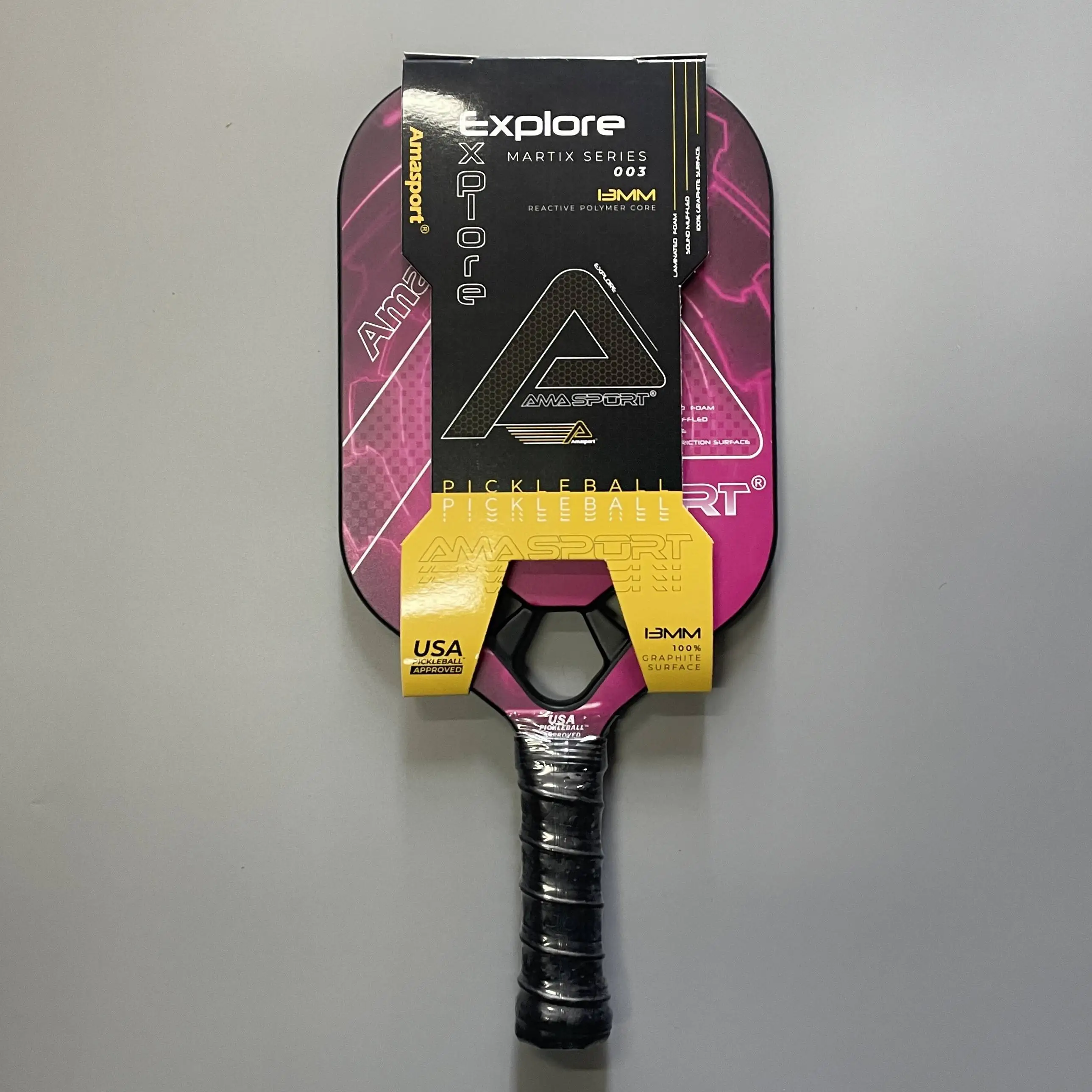 Custom T700 Carbon Air Dynamic Throat Pickleball Paddle Racket - Buy ...