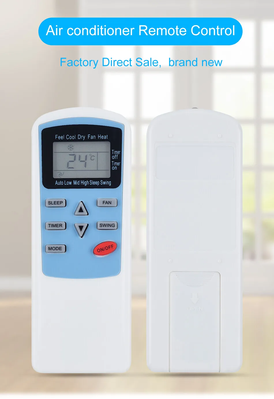 For Airmaster Air Conditioner Remote Control - A7hr410 A24hr410 ...