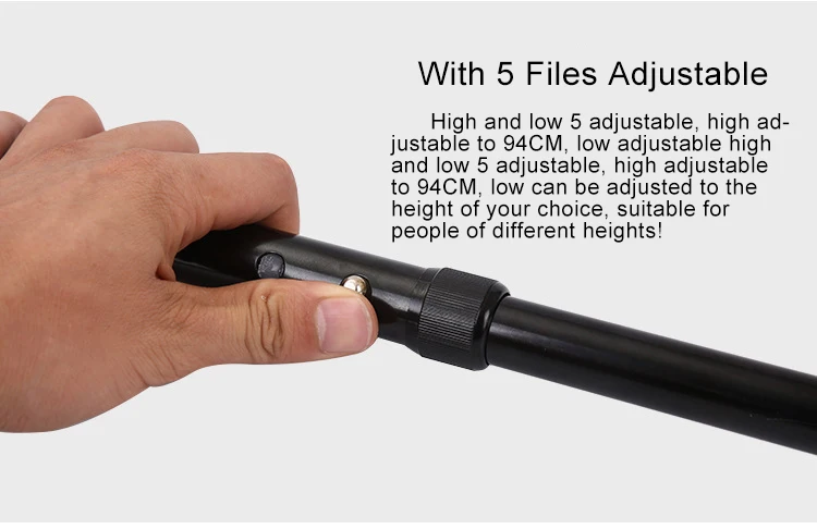 Wholesale Aluminum Rehabilitation Canes Adjustable Collapsible ...