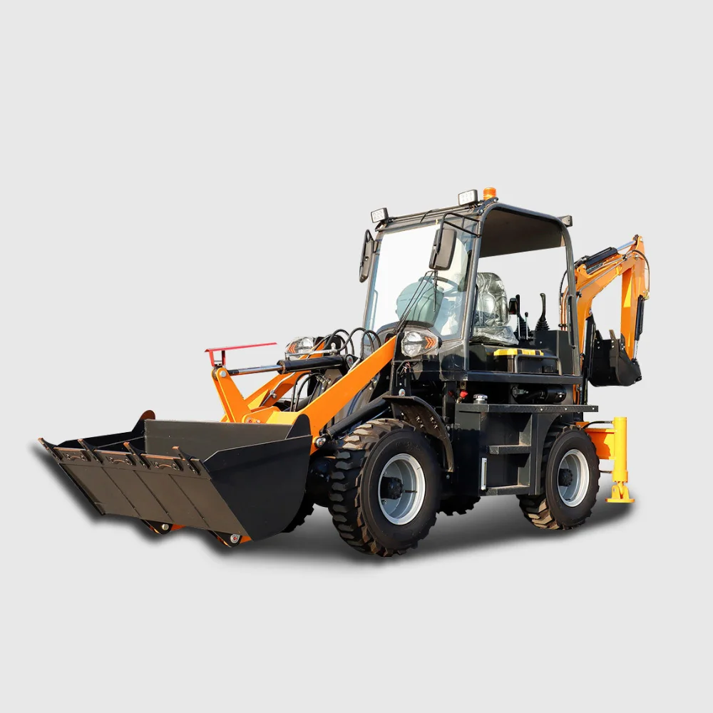 8 Ton Mini Excavators High Efficiency Small Farm Digger Loaders Ce Epa ...