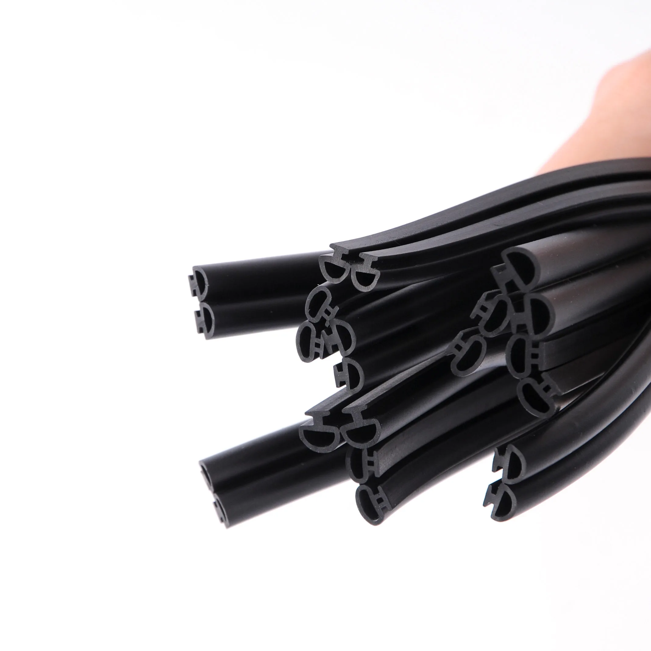 Customized Extruded EPDM Rubber Waterproof Strip Curtain Wall Aluminum ...