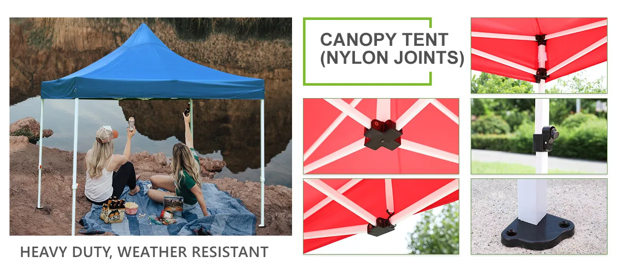 Canopy Tent 10x10 - Waterproof Exhibition Tents with Sidewalls