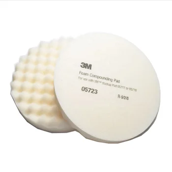 3m Foam Compounding Pad,203 Mm,05723 A Performance Tier White,Single ...