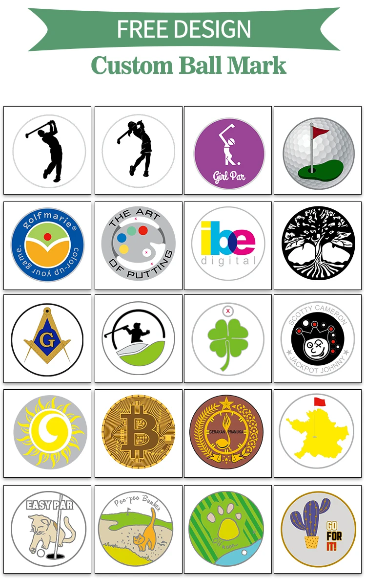 Customized Metal Hat Brim Clip Baseball Cap Clip Magnetic Ladies Golf ...