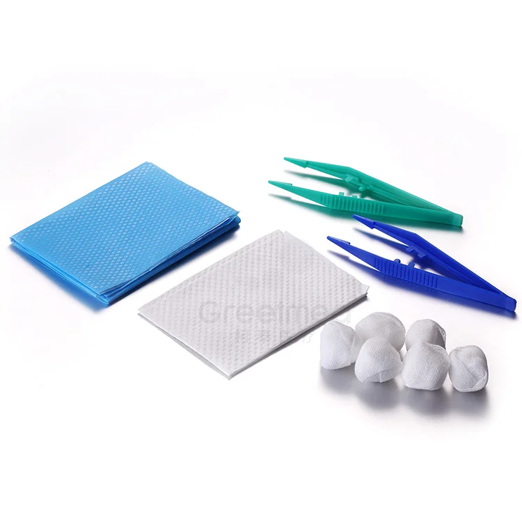 High Quality Medical Disposable Sterile Basic Wound Dressing Set - Buy ...