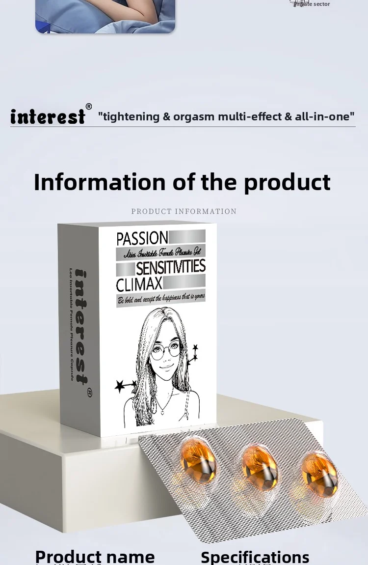 Pleasure Enhancing Orgasm Delay Pills-Feminine Hygiene Product Climax Enhancement for Women with ...