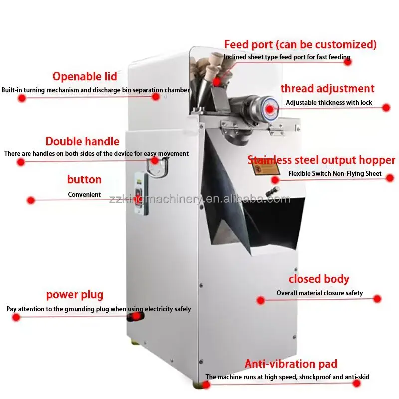 Small Ginseng Slicer Cutter - Efficient Herb Cutting Machine