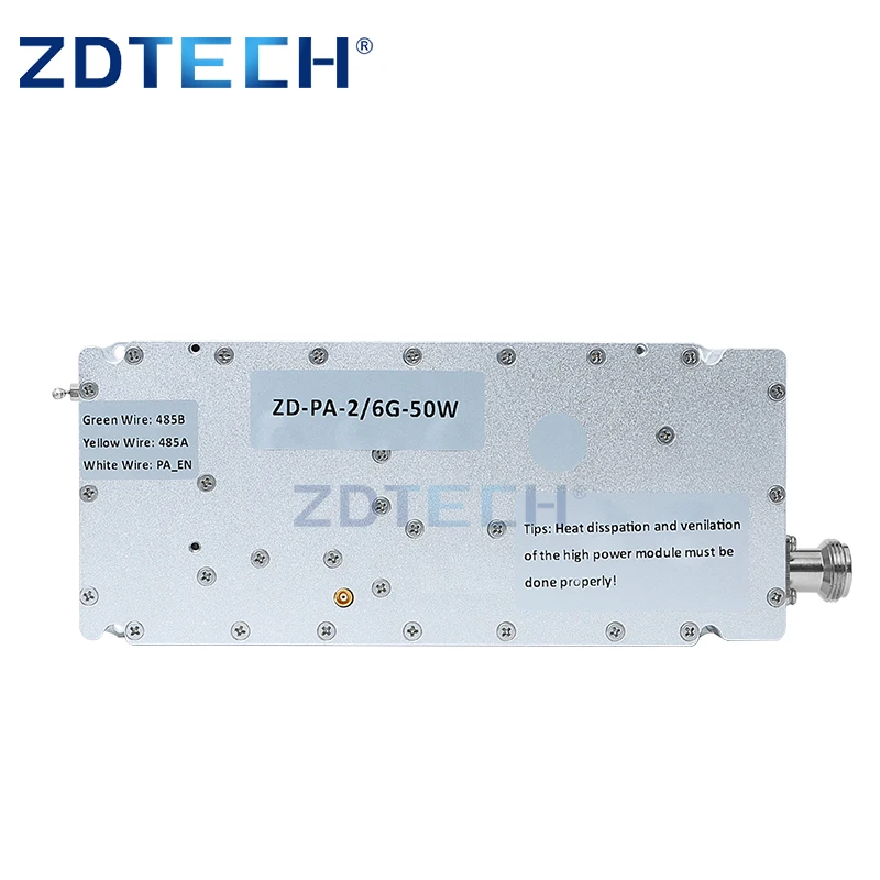 High quality 50W pcb power amplifier module GaN professional wide band ...