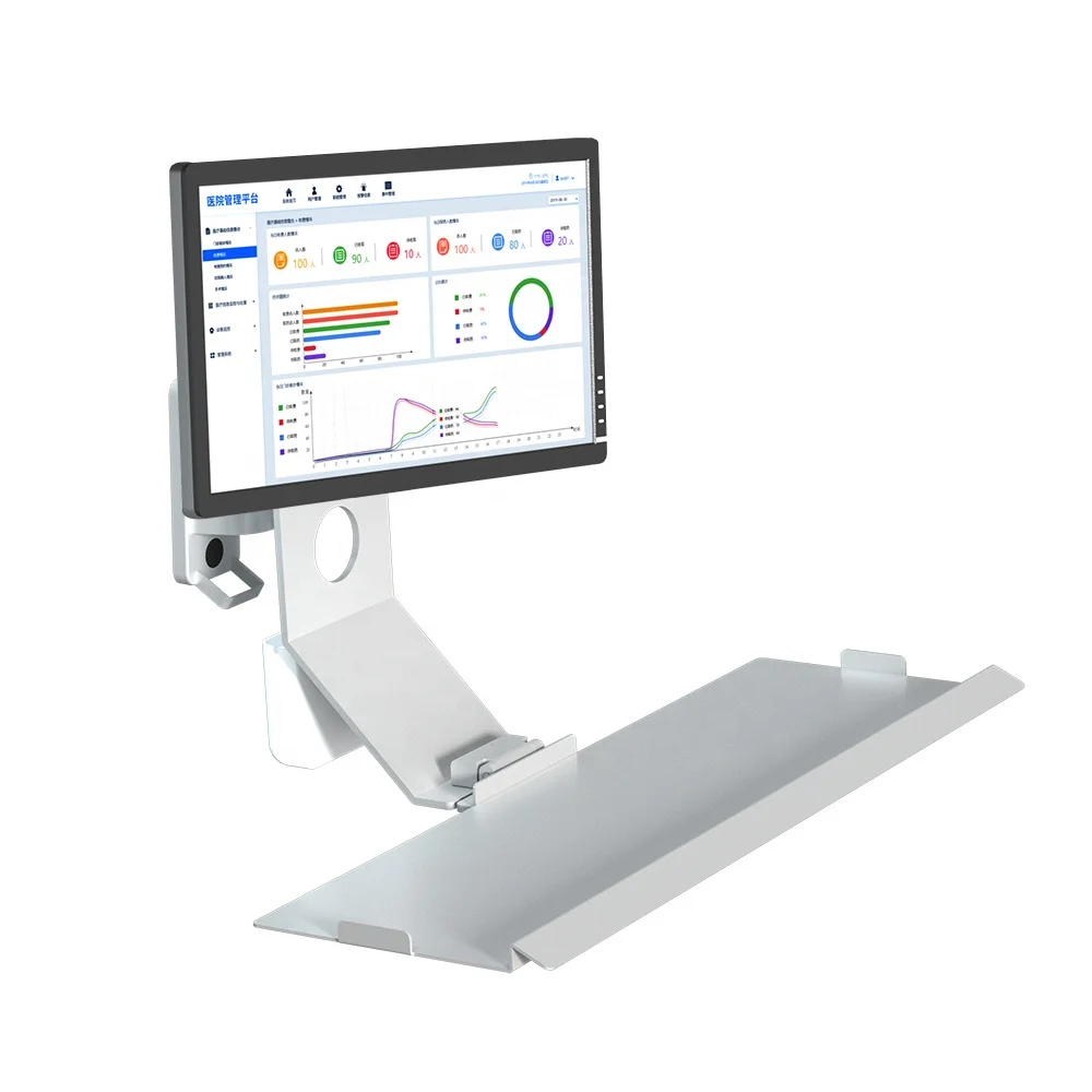 Factory Price Medical Aluminum Alloy Adjustable Arm Touch Screen ...