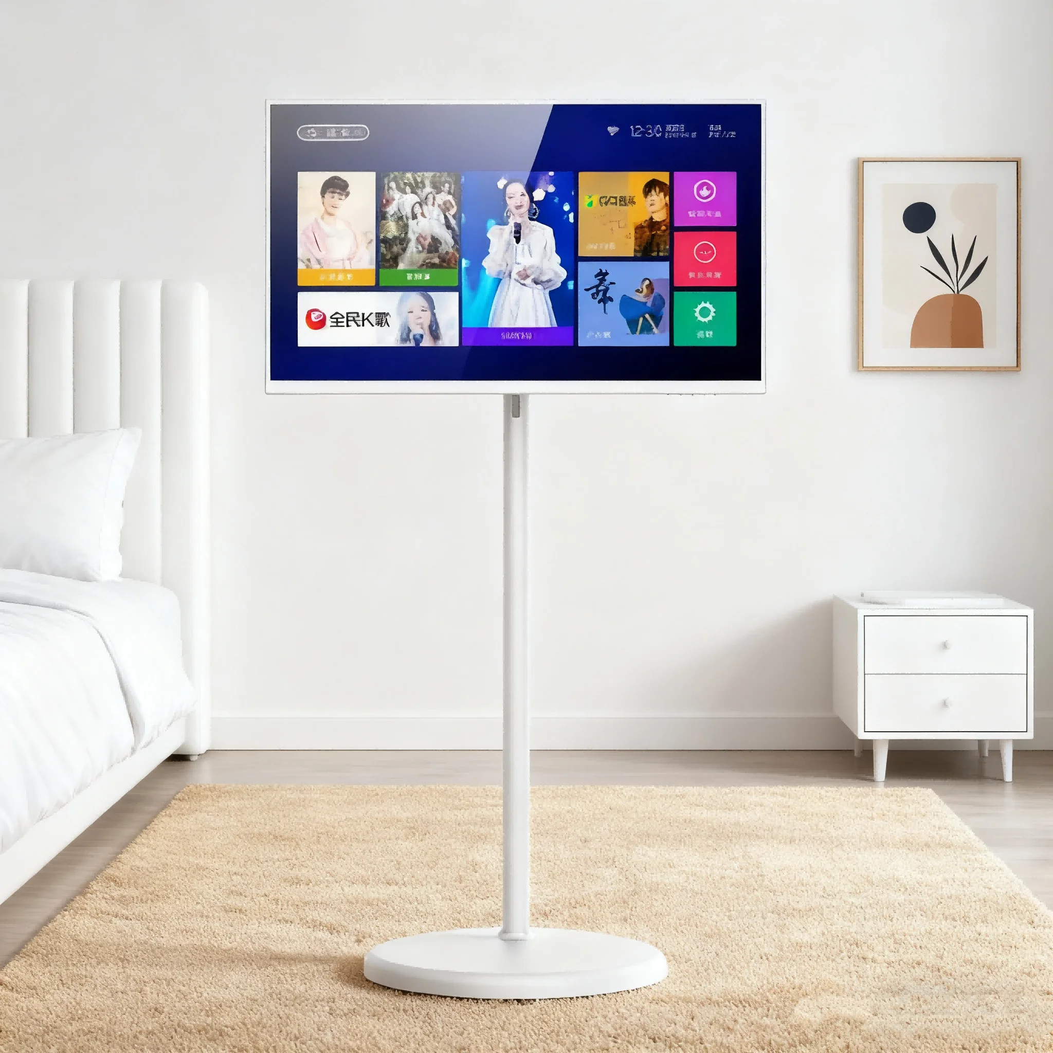 LED Interactive Touchscreen TV interface details