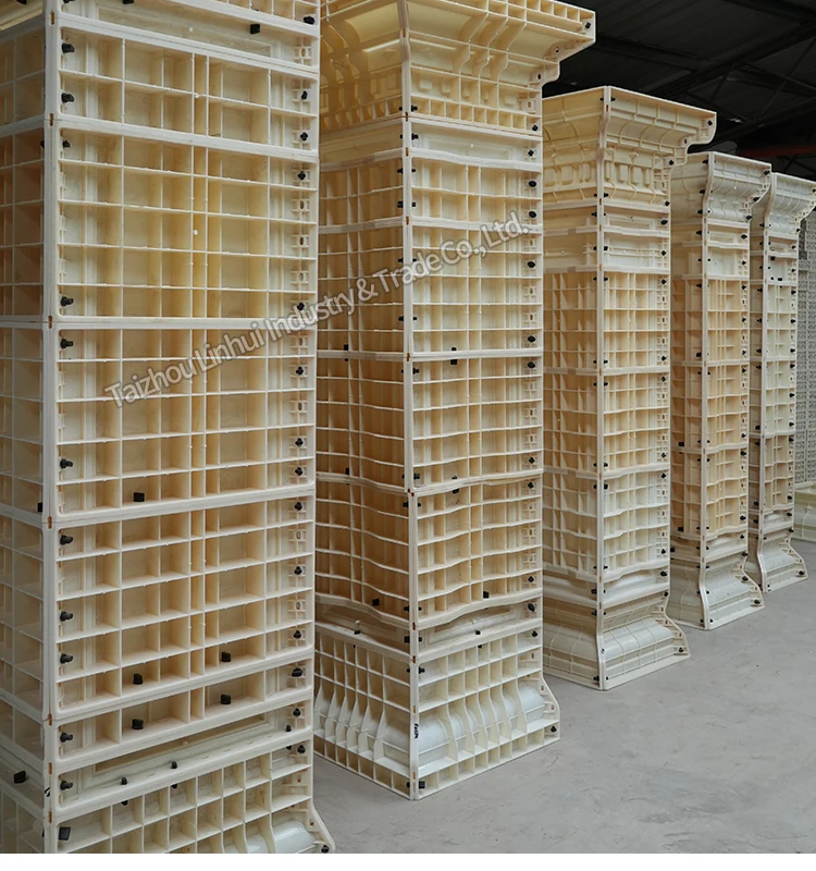 Cheapest Square Column Mould Plastic Concrete Roman Pillars Molds for Sale