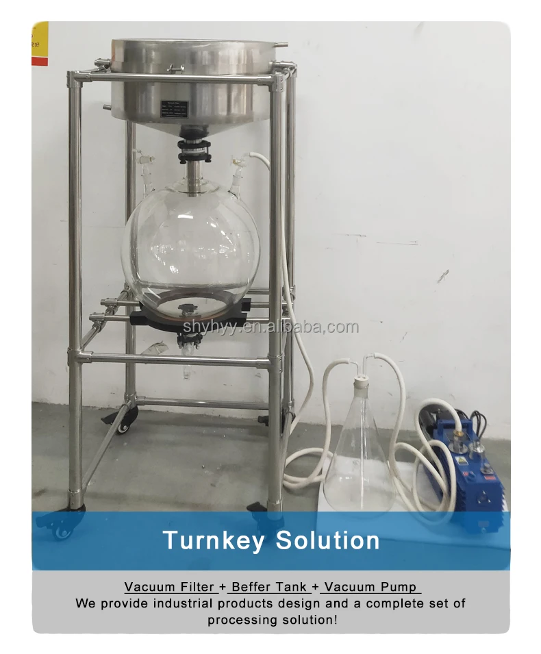 20L Lab Nutsch Filter - Efficient Vacuum Filtration Machine