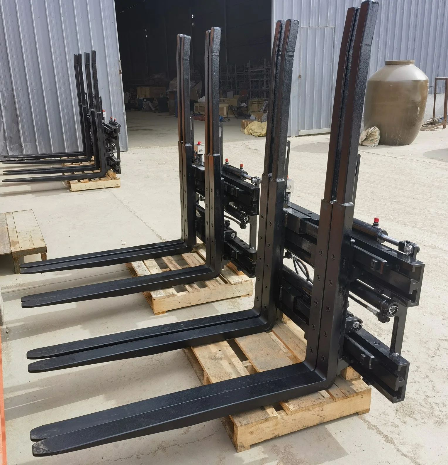 single double pallet handler forklift attachment| Alibaba.com