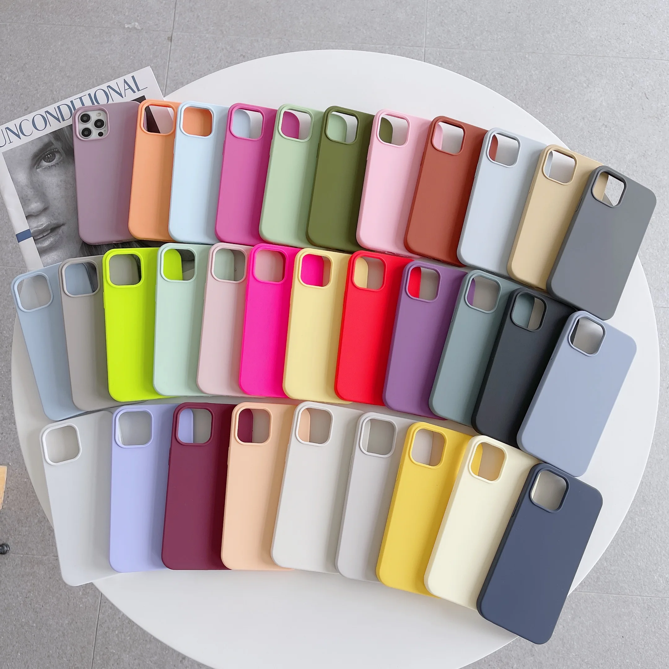 OEM Luxury Hot Sale - Original Soft Silicone Cases for Iphone