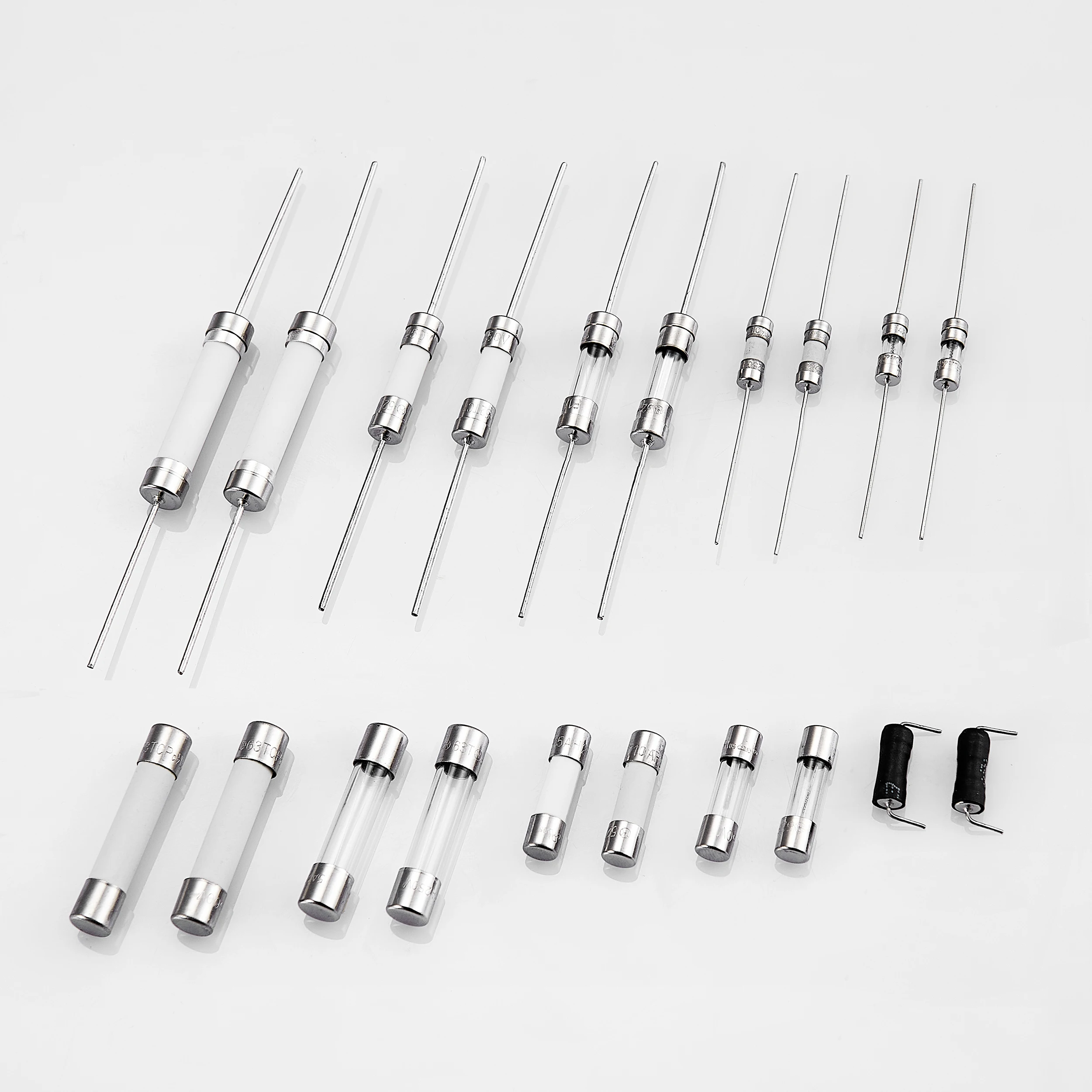 250V 6x30mm 30A 250V Slow-Blow Ceramic Fuses 100mA-30 Amp Ceramic Tube ...