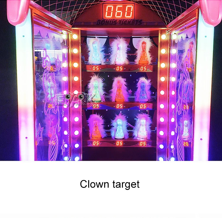 Funny Carnival - Hit down the Clown Lottery Tickets Game