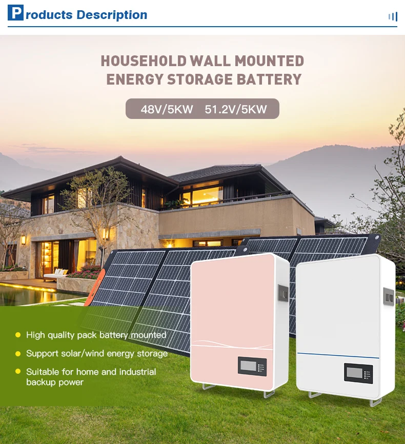 All In One Power Wall Hybrid Inverter Battery 24v 52v 3kw 5kw 10kw ...