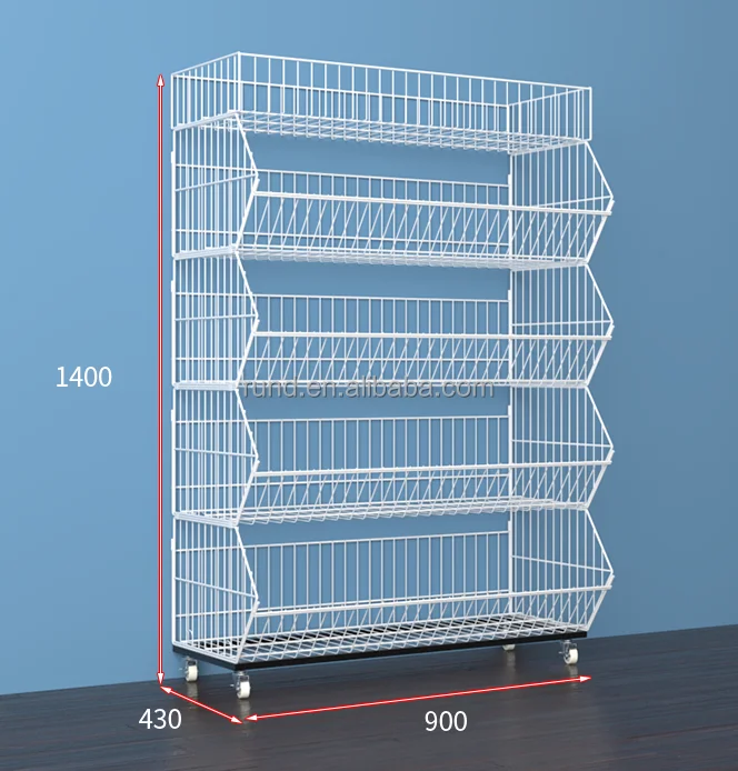 Restaurant Kitchen Organizer Wire Basket Home Storage Black Mobile ...