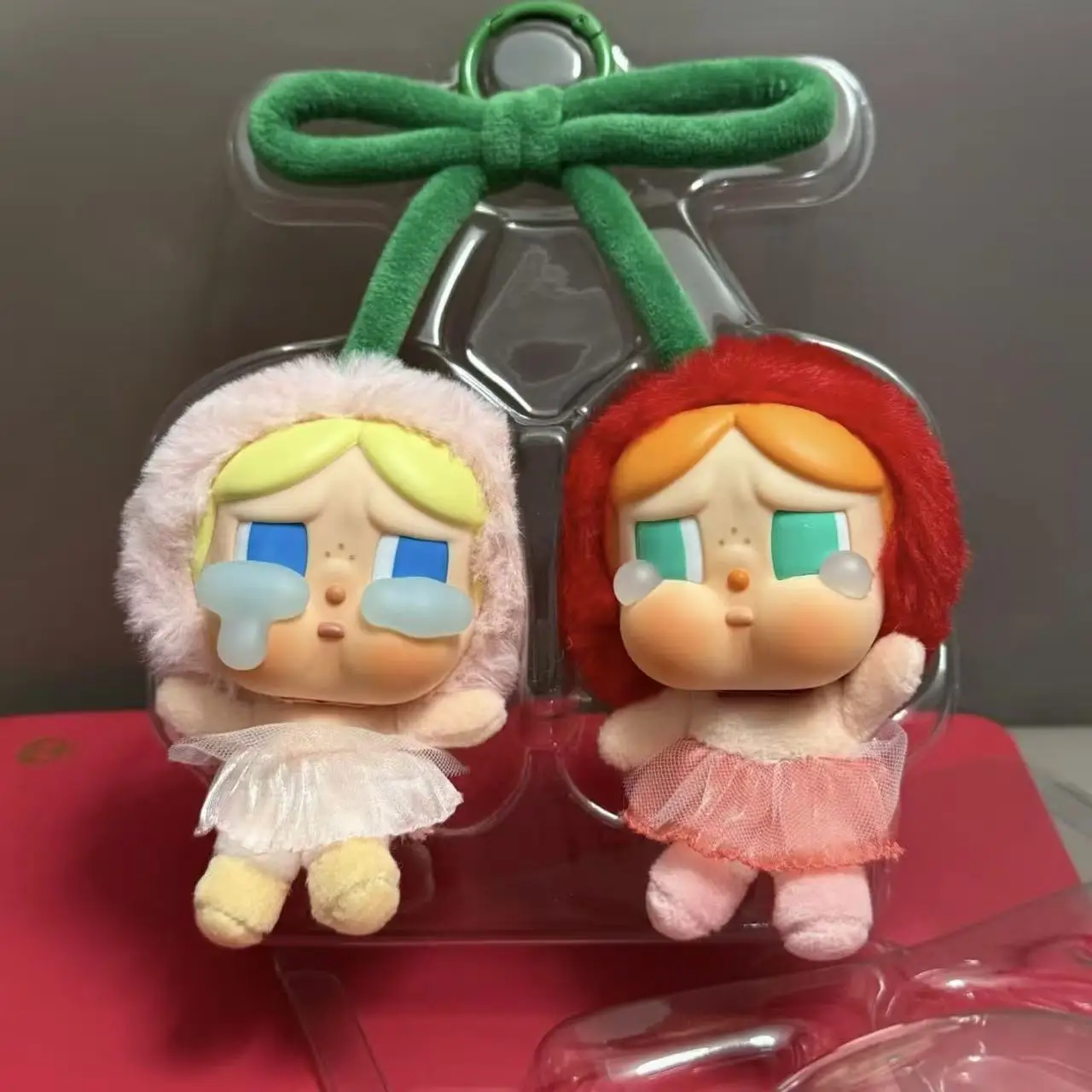 Botu High Quality Cherry Crying Baby Plush Toys Stuffed Keychain ...