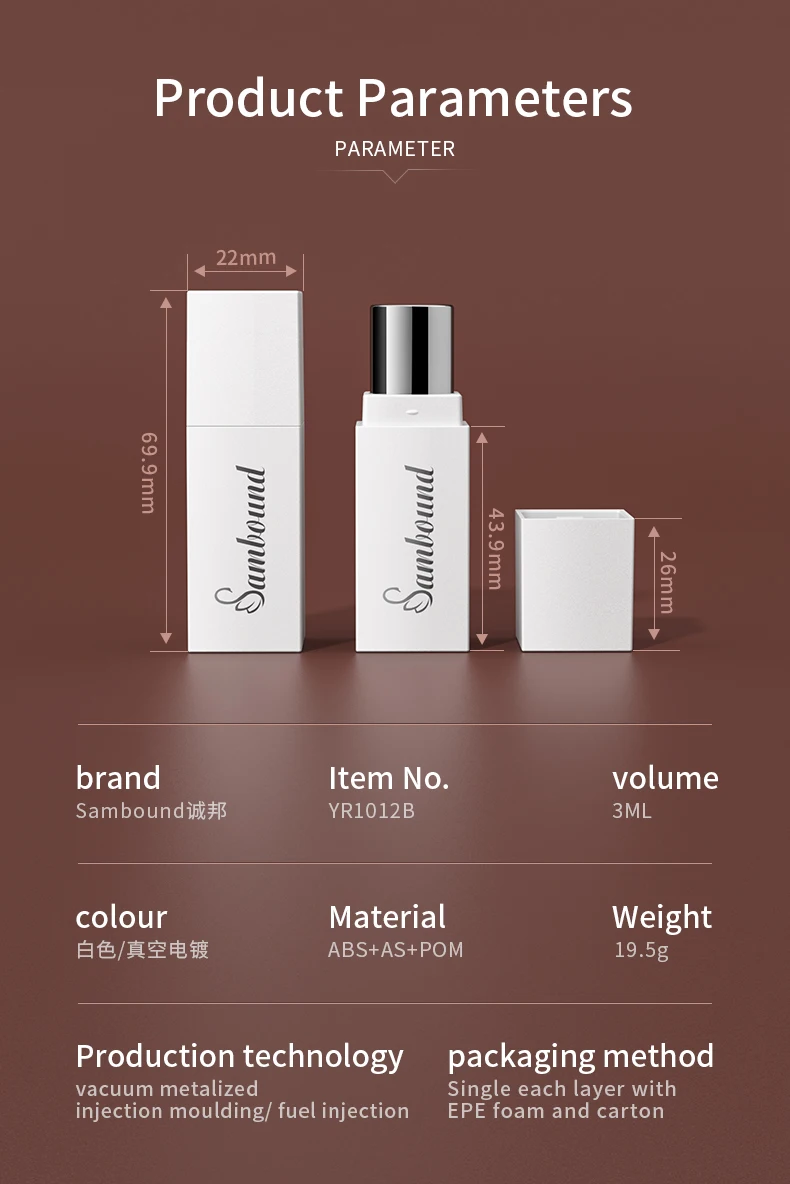 private label cosmetic packaging lipstick custom premial clear plastic ...