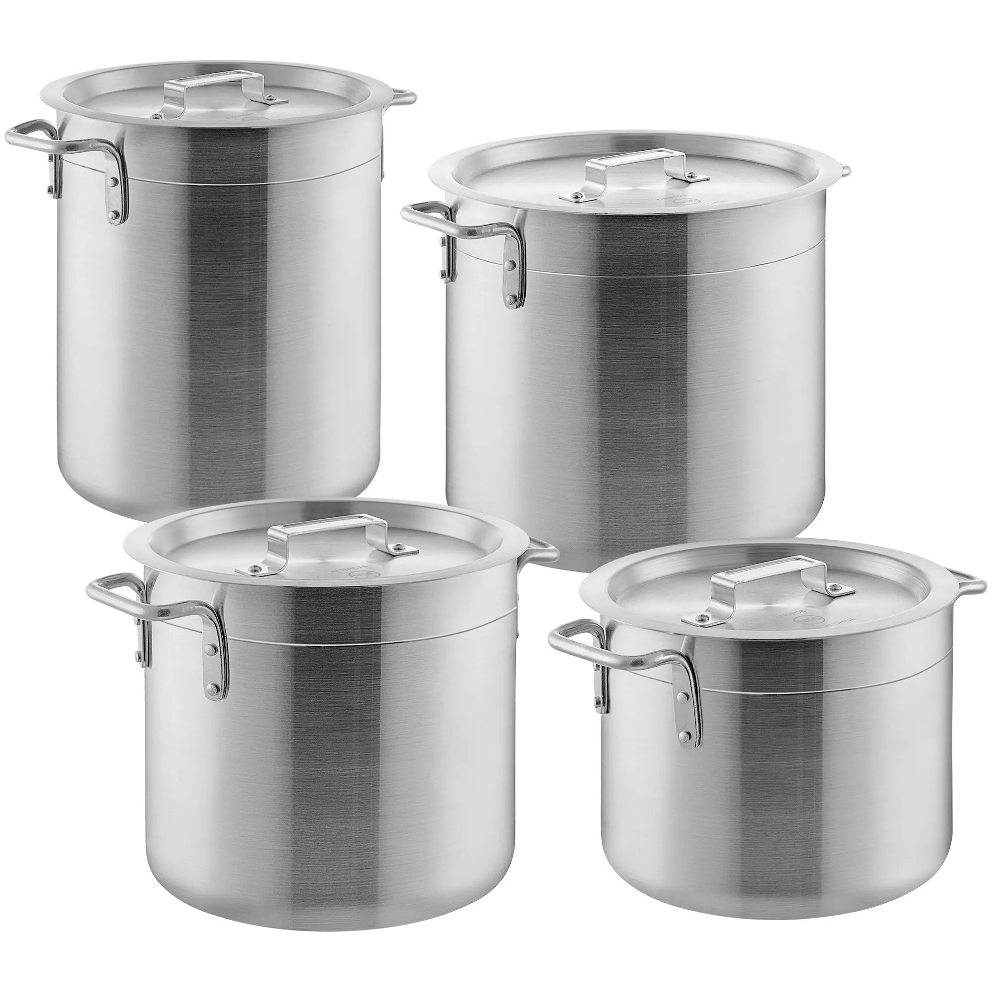 Commercial Stock Pot With Steamer Basket Aluminum Heavy-duty Large ...