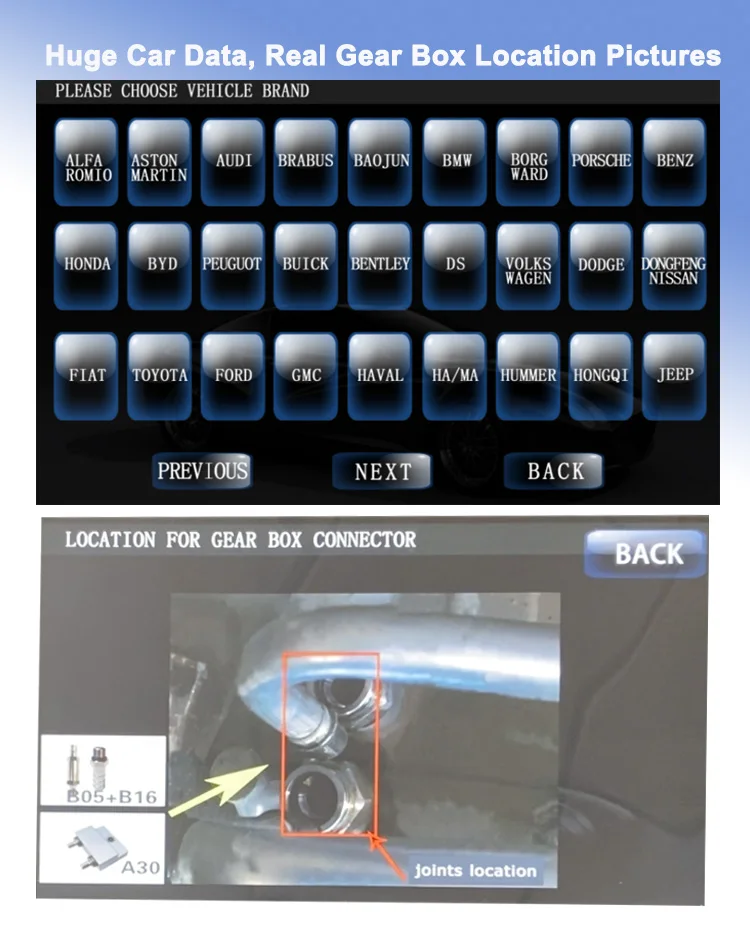 ATF Flush Machine with French Operating System & 10 Inch Display