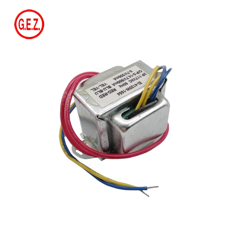 Class B Single-Phase AC Power Transformer - 117VAC to 12V