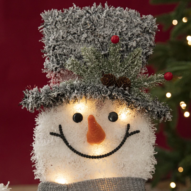 Navidad Large Luminous Xmas Snowman Led Winter Holiday Yard Supermarket ...