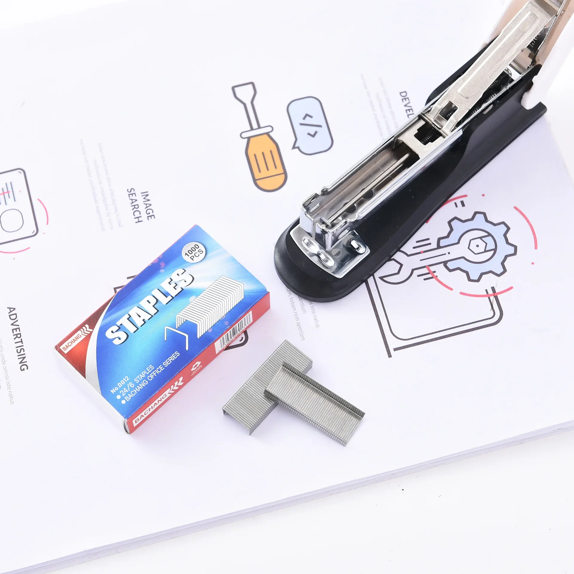 The Manufacturer Directly Provides The Staple Pin Stapler English Pin ...