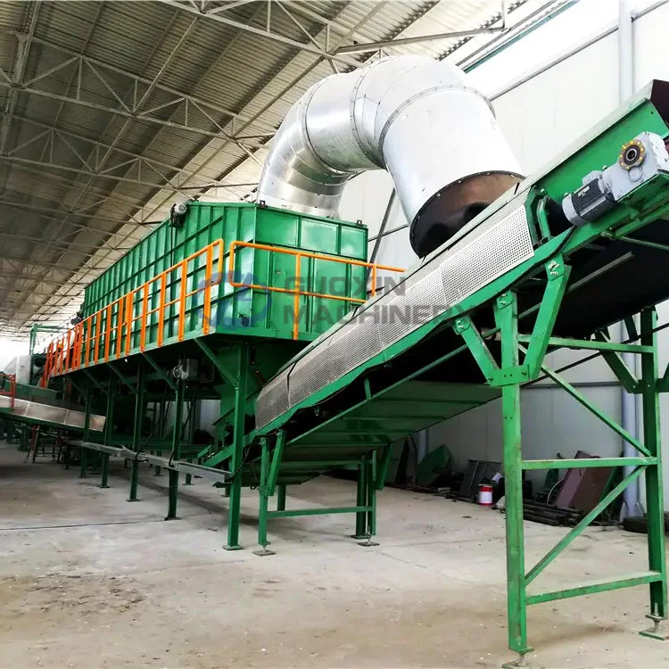 Manual Municipal Solid Waste Sorting Separating Machines Sorting Plant ...