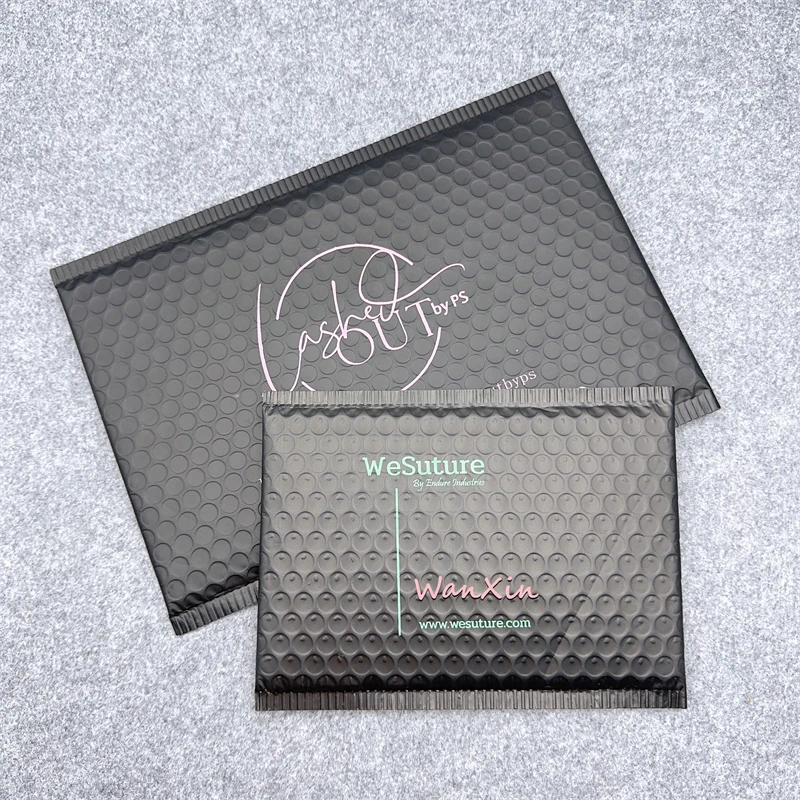 Custom Printed Logo Biodegradable Self Seal Poly Bubble Mailers ...