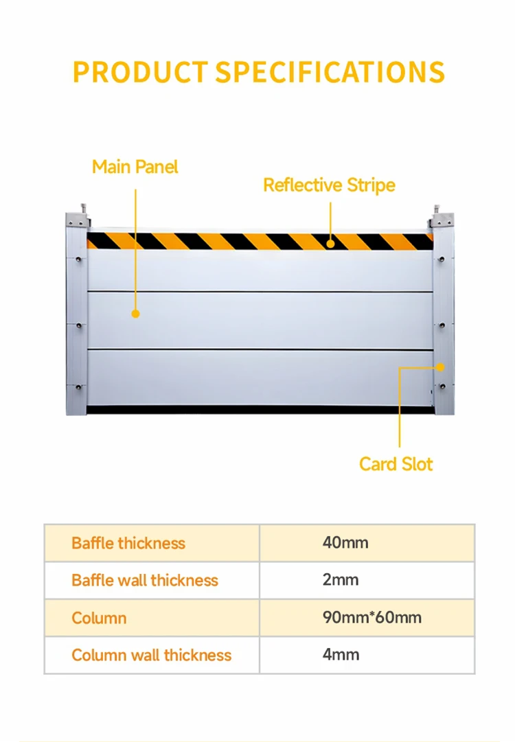 Anti Flood Water Barrier Control System - Flood Protection