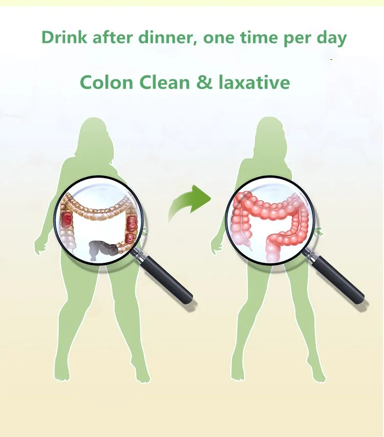 Fast Effective Flat Tummy Colon Cleanse Tea Green Tea Super Herb Colon ...