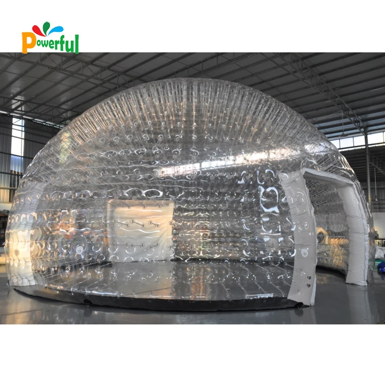 Outdoor used transparent inflatable pool dome with covered tents from ...