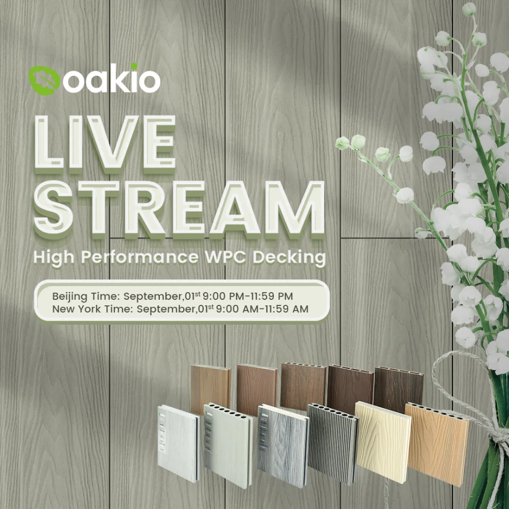 Oakio 4 collections composite decking introduction Product Show Stream ...
