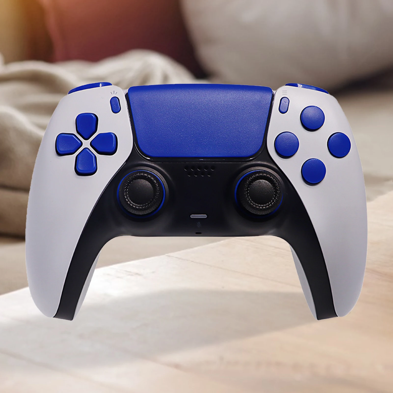 For PS5 Controller Replacement DIY Gamepad Parts Joystick Ring Touch ...