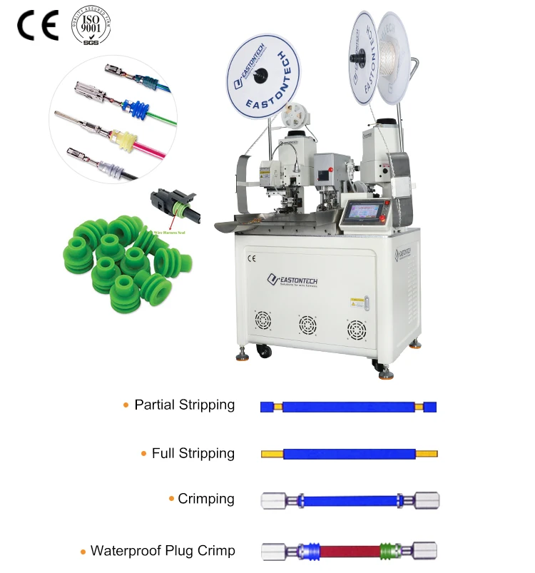 EW-8010 Double Side Waterproof Seal Plug Inserting Machine