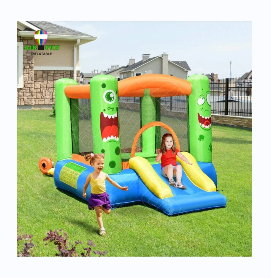 Airfun Bounce House Giant Open Sign Advertising Kids Circus Inflatable ...