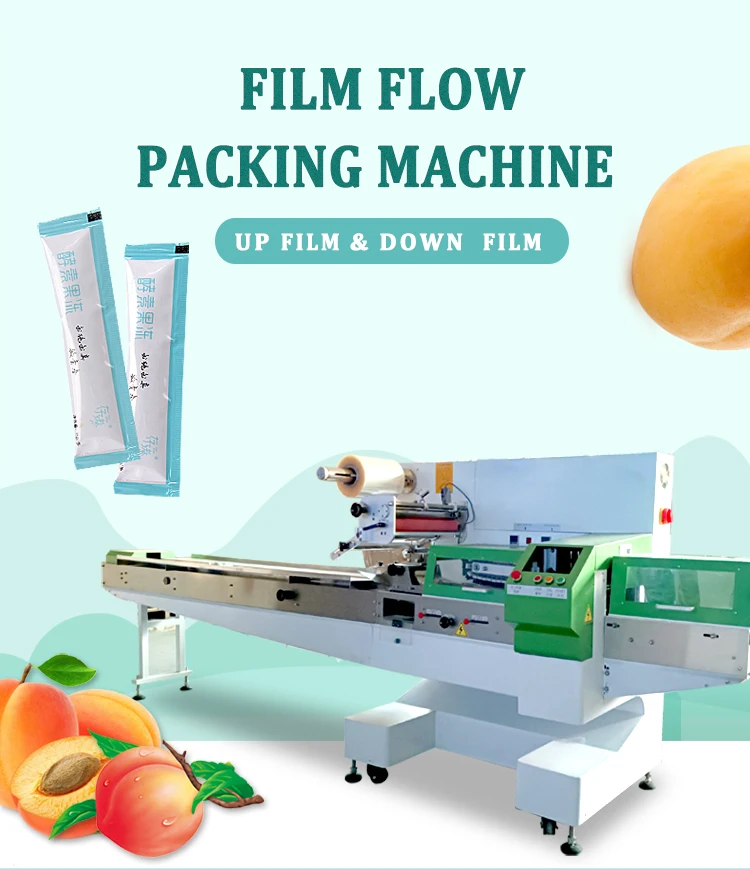 Pillow Packaging Ce High Speed Automatic Flow Cover Packing Machine ...