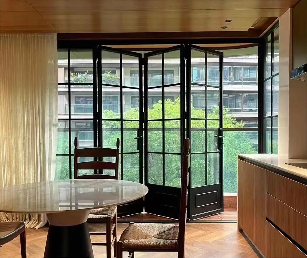 Modern Panoramic Sliding Glass Windows Luxury Aluminum Alloy Floor-to ...