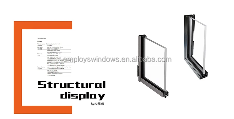 Forster Profile Steel Door Frame Pivot Entry Doors Modern Tempered ...