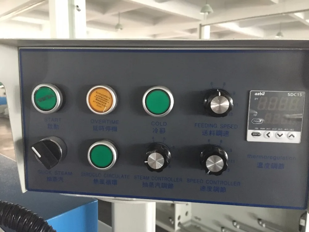 Small Size Fabric Shrinking and Forming Machine for Garment/textile ...