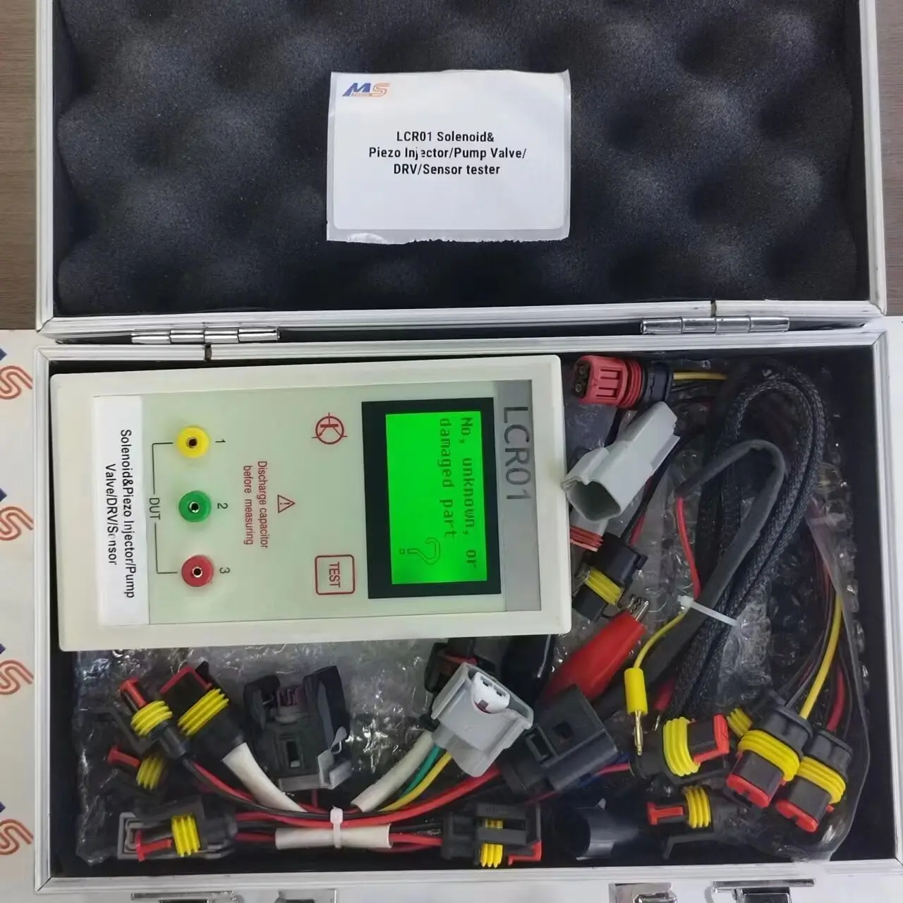 LCR01 Solenoid Piezo Injector Pump Valve DRV Sensor Tester