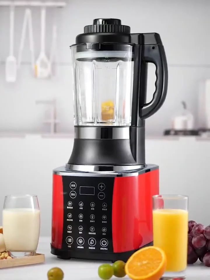 Lcd Touch Screen Electric Kitchen Portable Commercial Cooking Blender ...